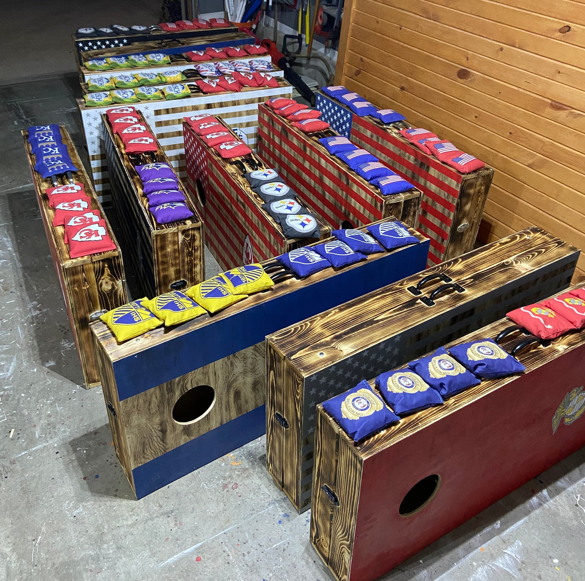 Customized Cornhole Sets – TorchedKC